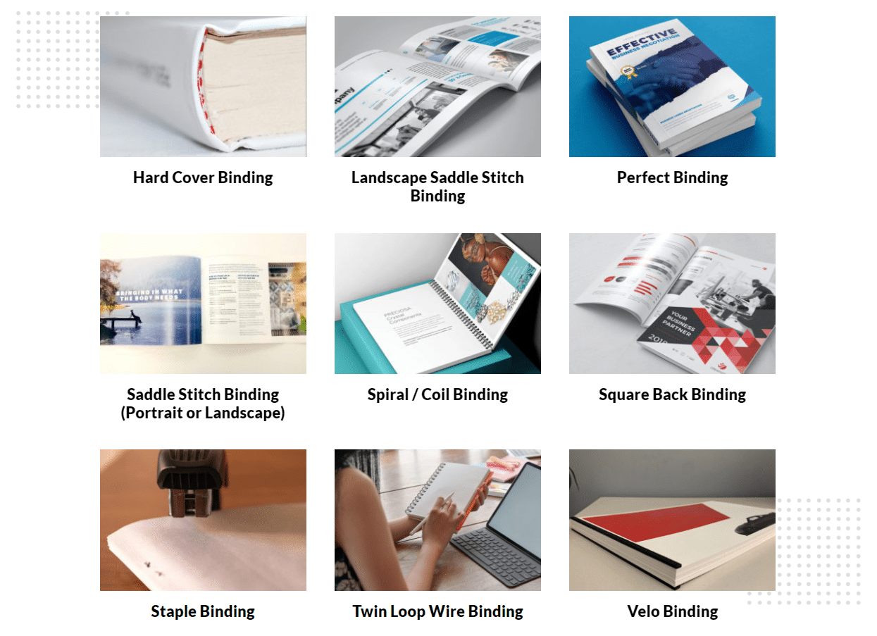 Types of Book Binding | 9 Creative Ways in NYC